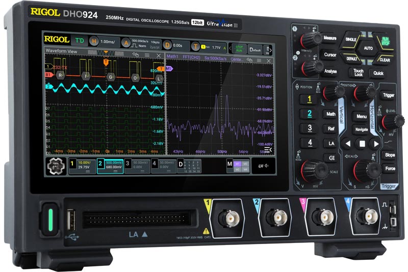 DHO924 Цифровой осциллограф высокого разрешения - RIGOL